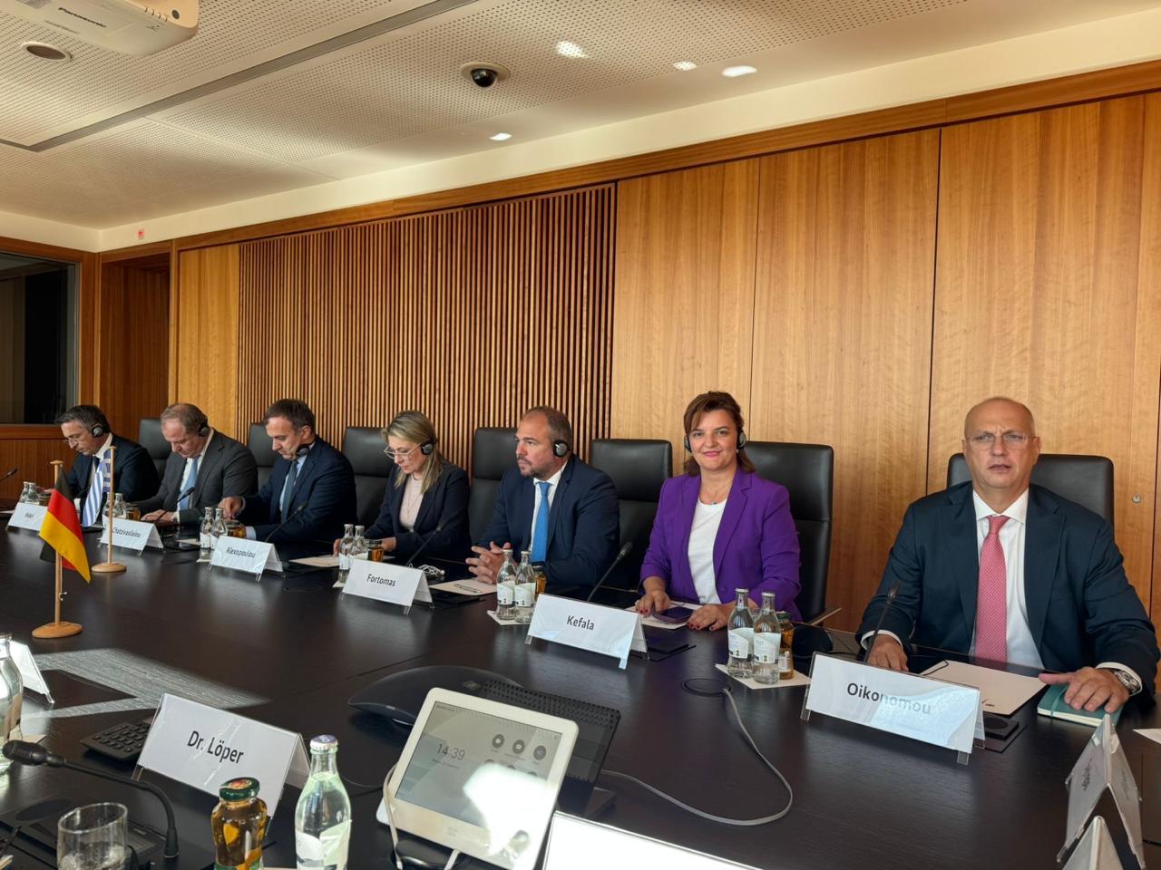 Επίσκεψη Φίλιππου Φόρτωμα στο Βερολίνο με κλιμάκιο αποστολής της Νέας ...